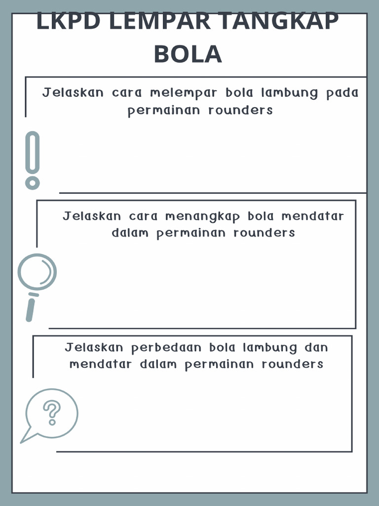 Critical Thinking Worksheet in Grey Green Minimalist Style | PDF