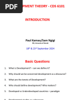 Introduction to Development Studies | PDF | Economic Development ...
