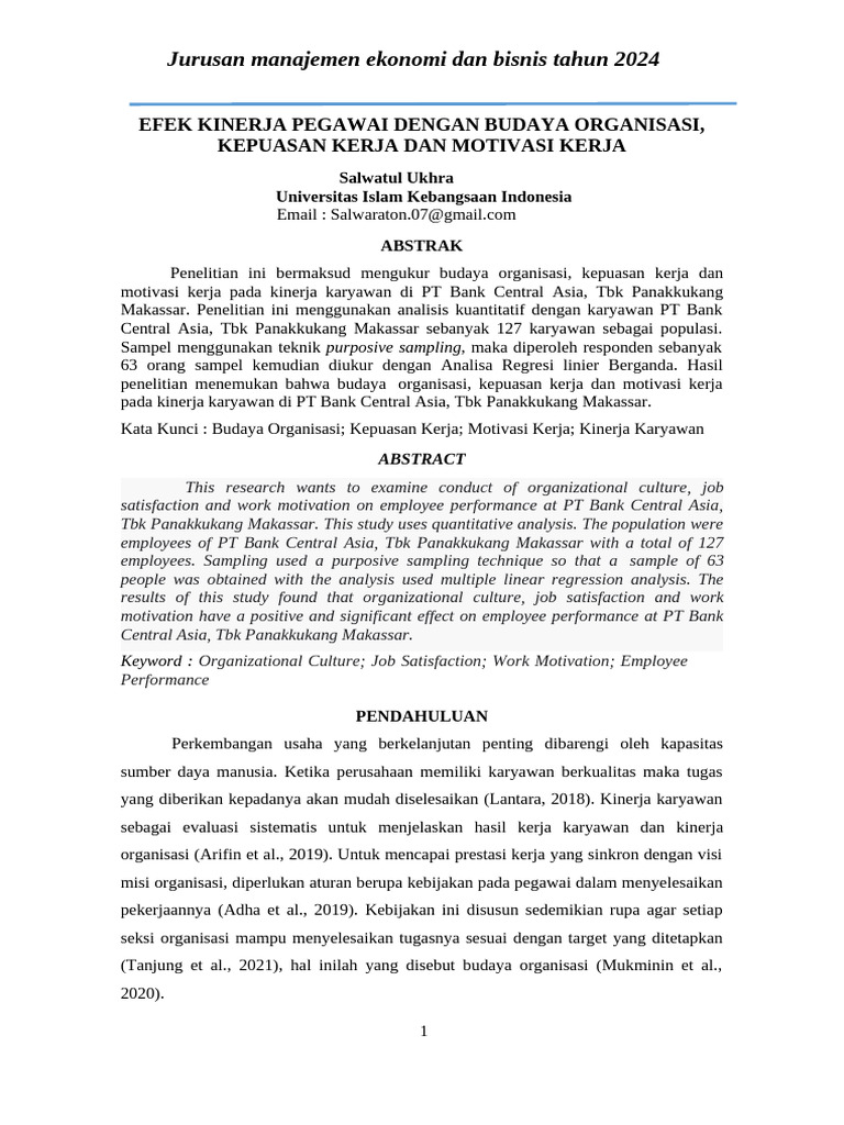 Jurnal Salwatul Ukhra | PDF