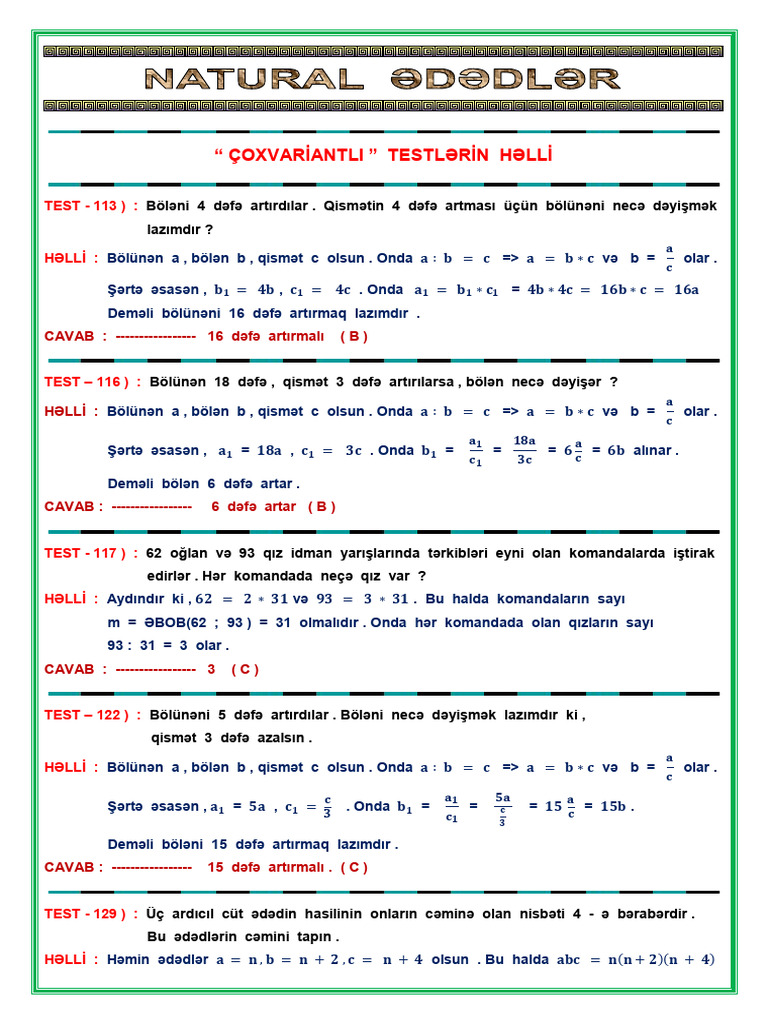 Natural Ededler | PDF