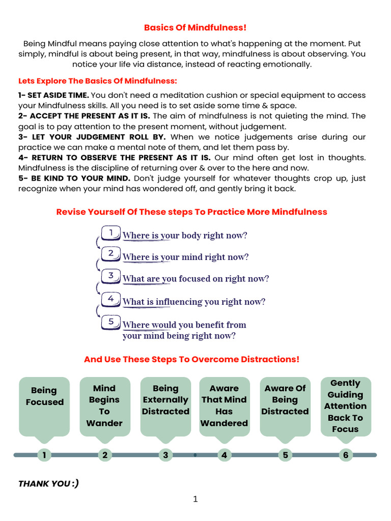 7basics of Mindfulness | PDF
