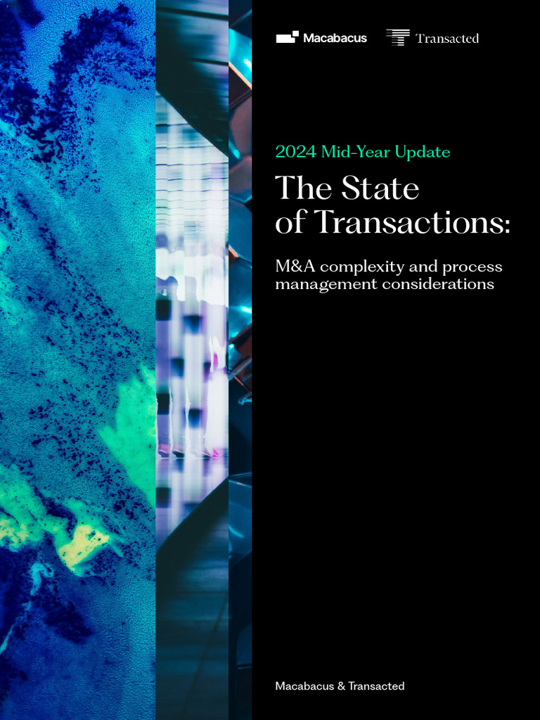The State of Transactions September 2024 Macabacus | PDF
