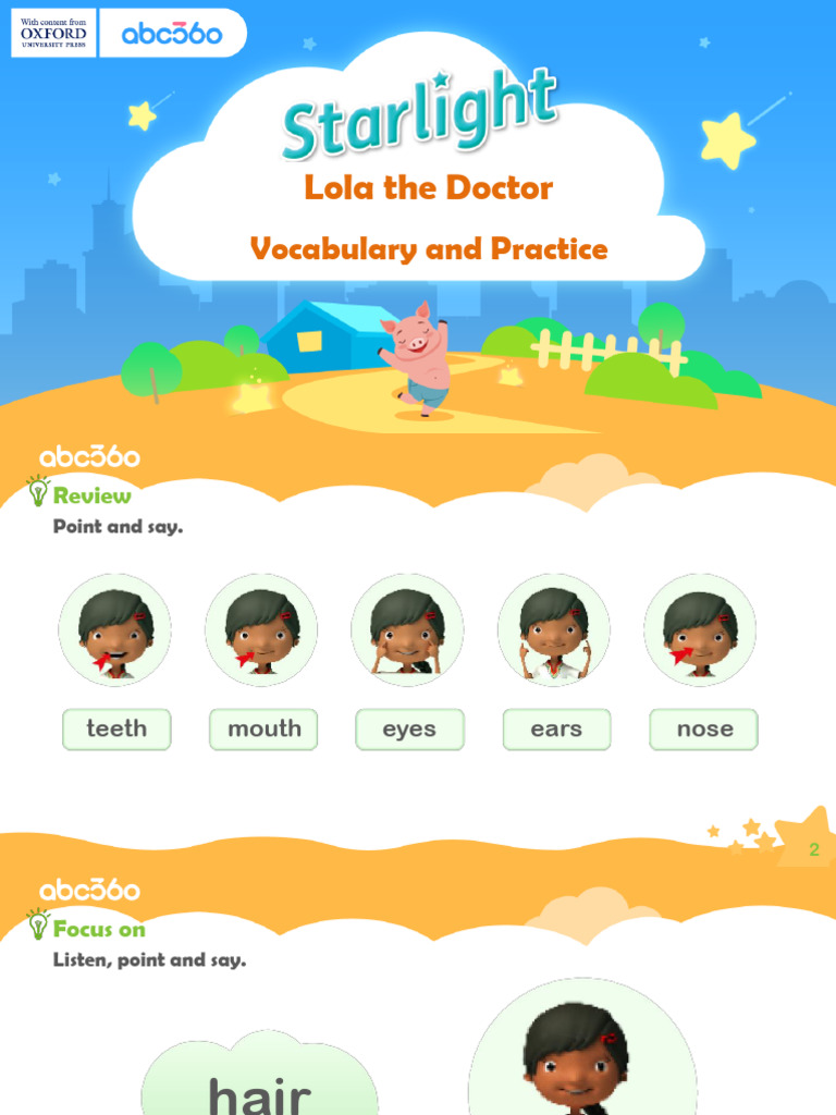 Lesson 2 Lola The Doctor Vocabulary and Practice | PDF