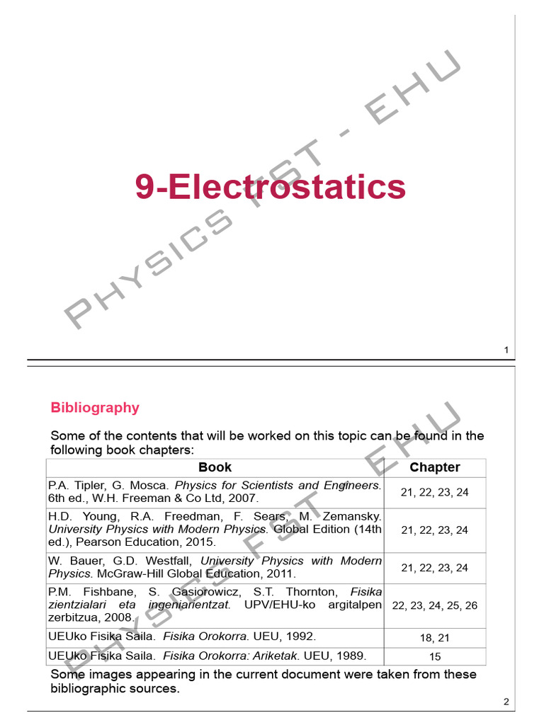 Electrostatics x2 | PDF