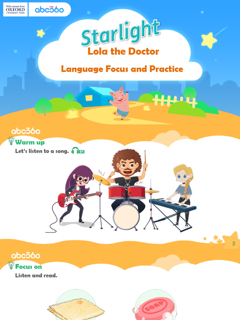 Lesson 6 Lola The Doctor Language Focus and Practice | PDF