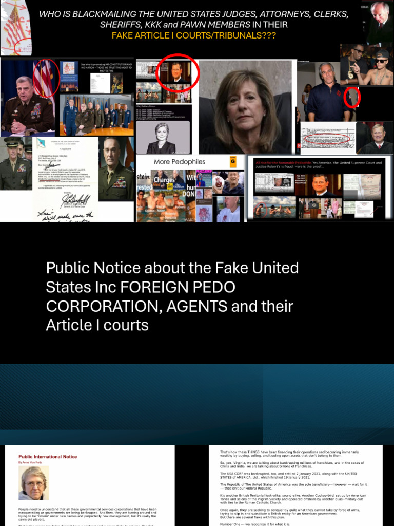 Exposing U.S. Article I Courts and Corruption | PDF | Writ