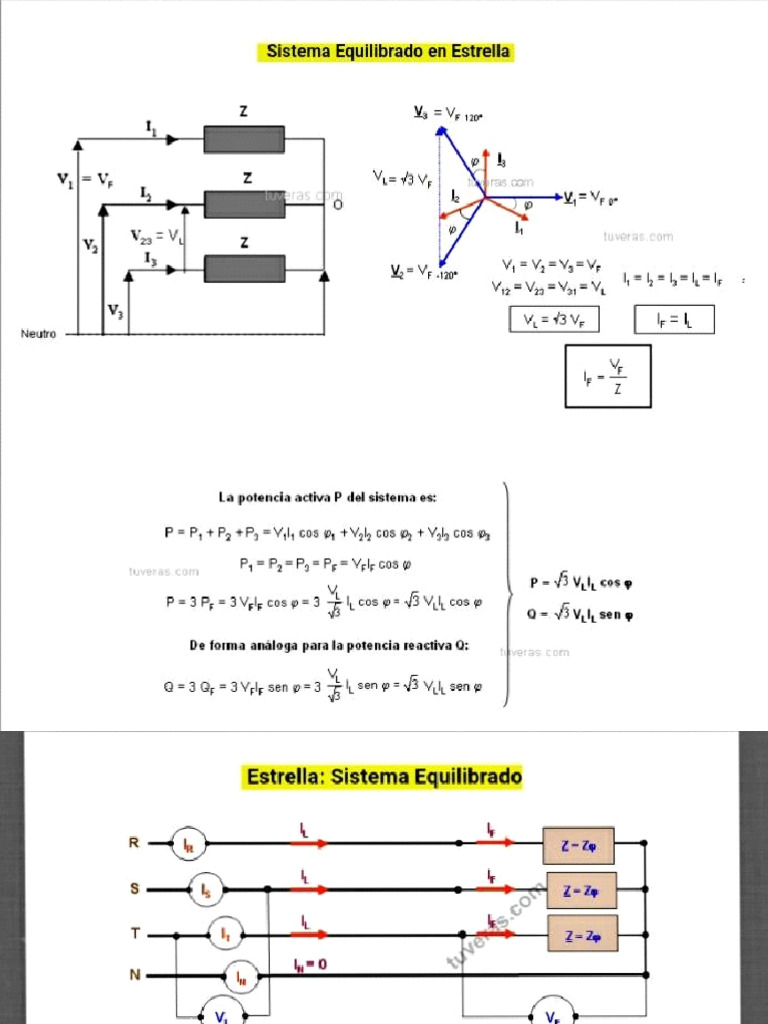Sistema Estrella Triangulo | PDF
