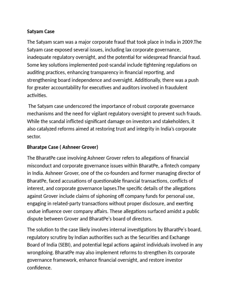 Case Study Analysis | PDF