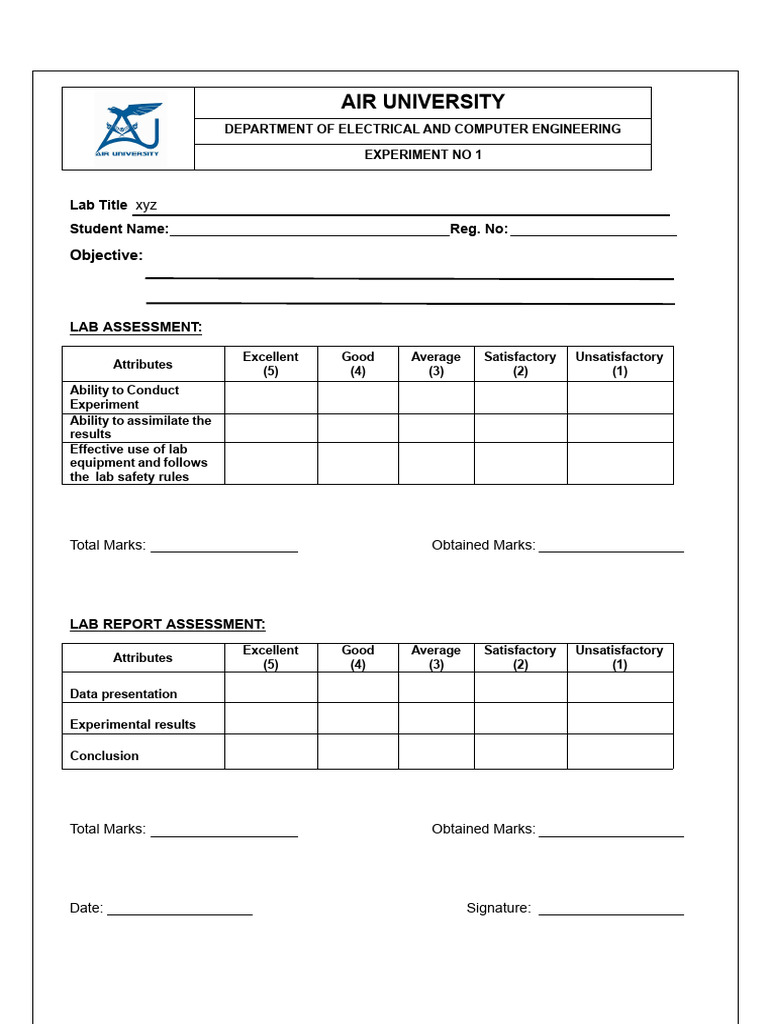 Report Template | PDF