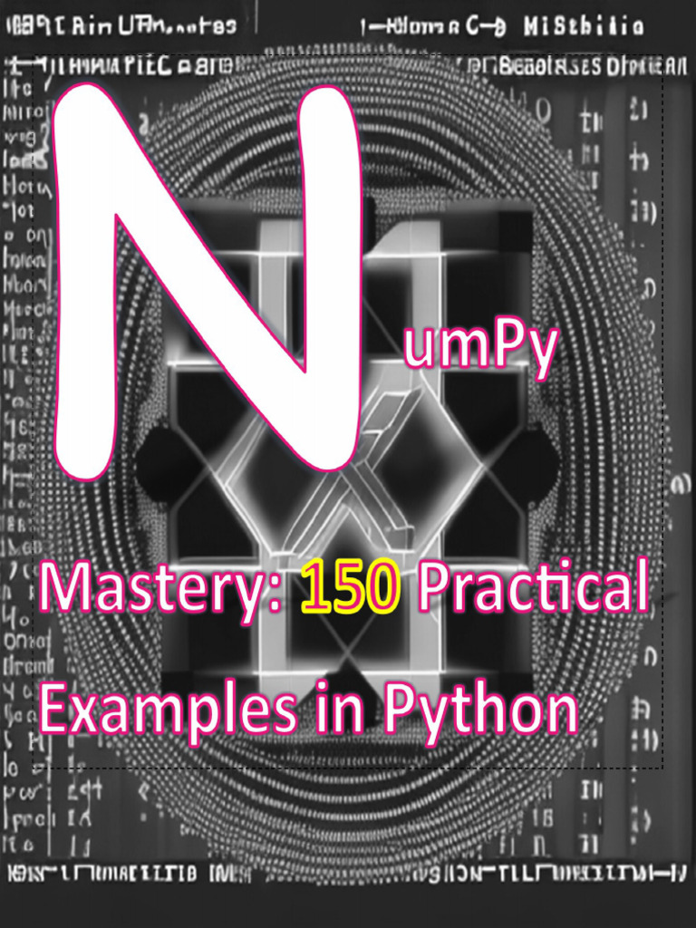 NumPy Mastery 150 Practical Examples in Python | PDF