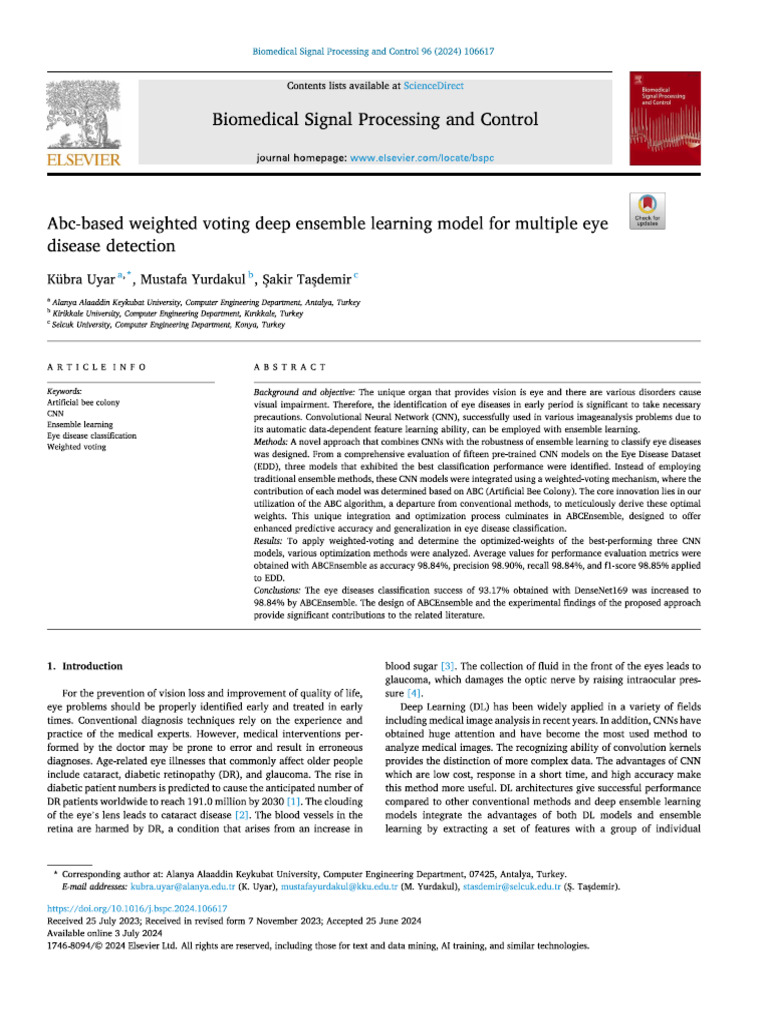 Abc Weighted Multi Eye | PDF