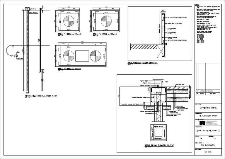 CB - sr-01 - Denah Dan Detail Ramp-Sr (1b) | PDF