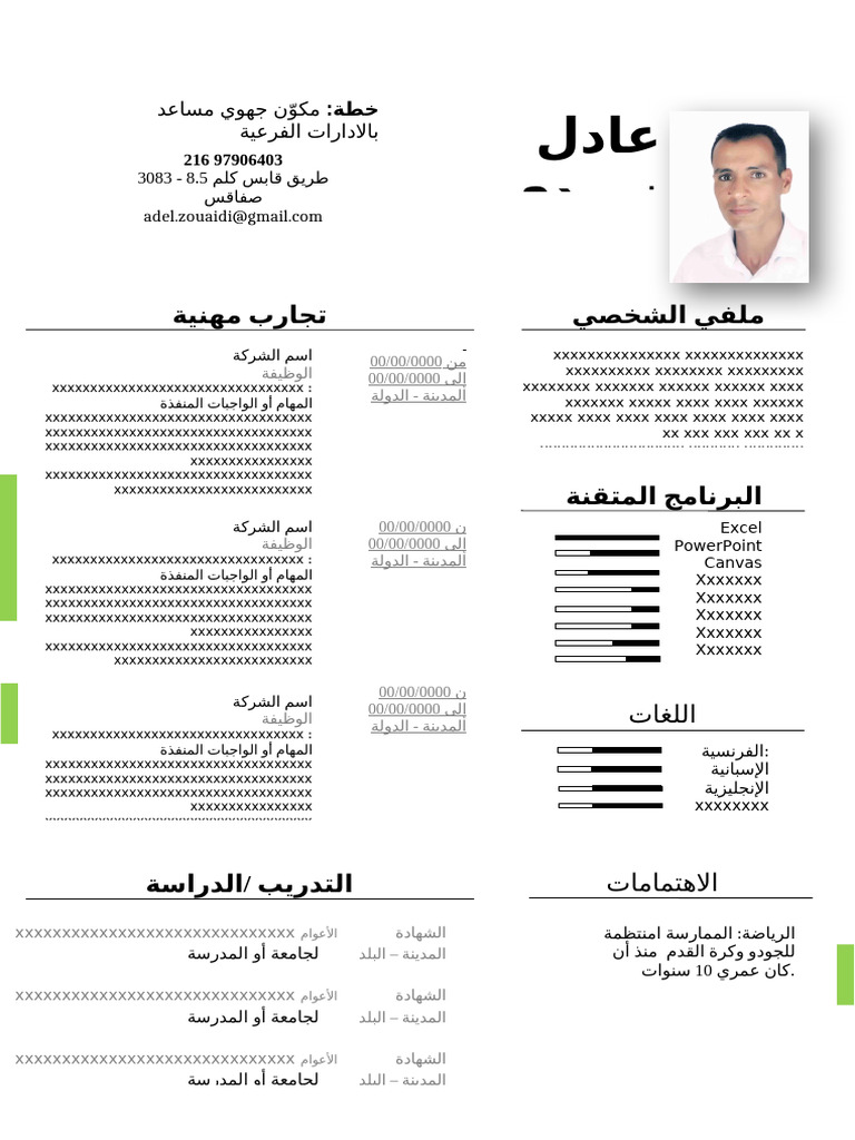 50 CV Template Power | PDF