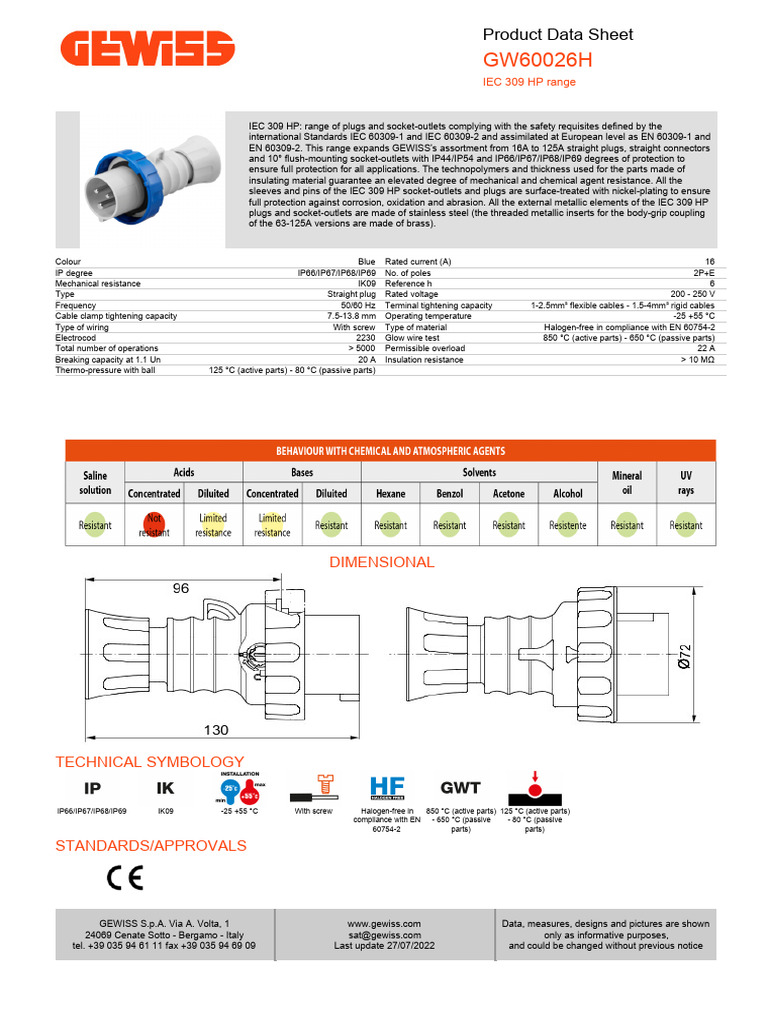 GW60026H | PDF