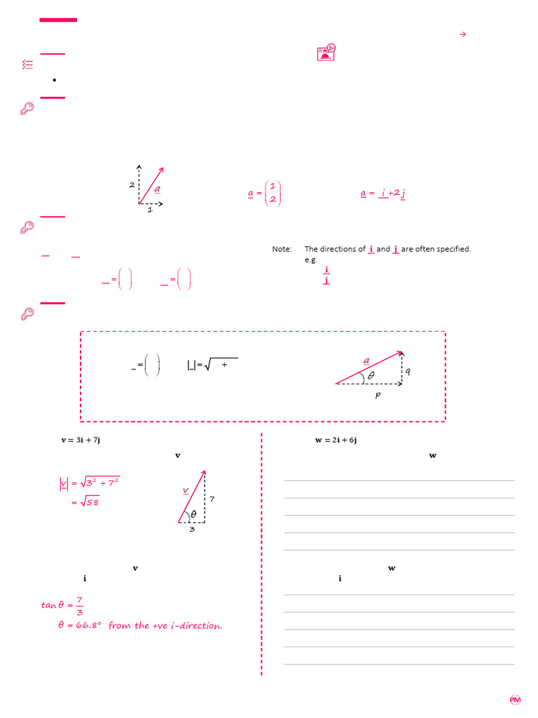 Y1 Vectors | PDF