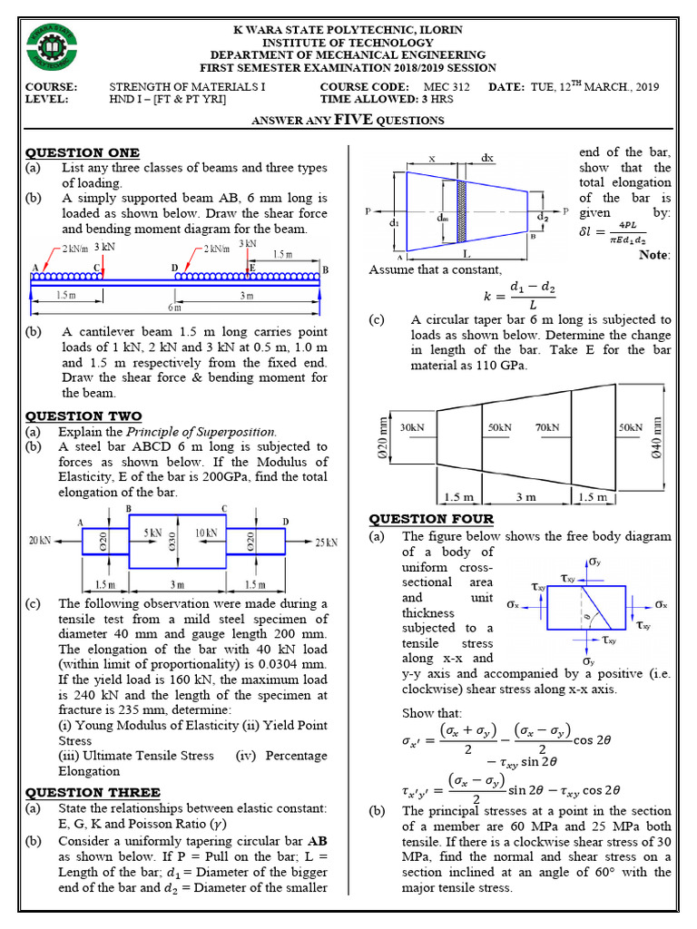Mec 312 18.19 Page 1 | PDF