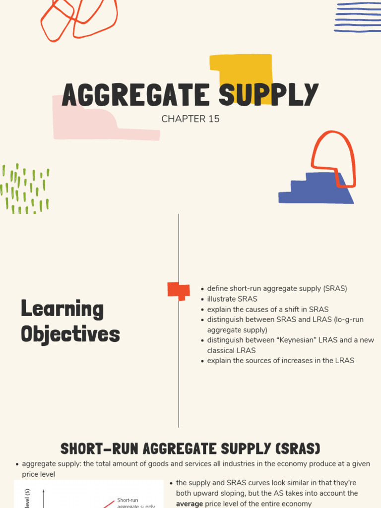 IB Economics Chap 15 - Aggregate Supply | PDF | Supply (Economics ...