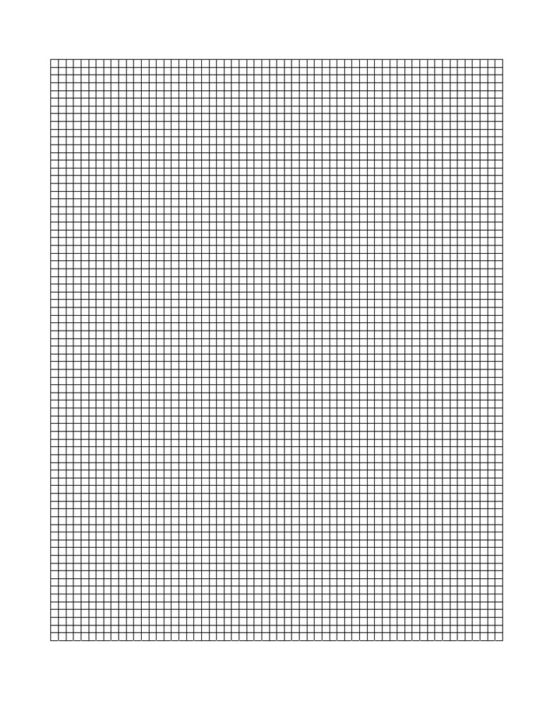 Graph Paper 3mm Dark | PDF