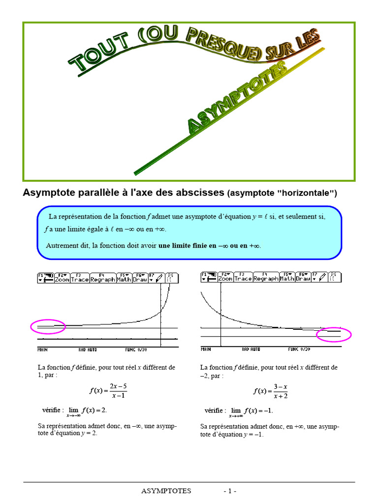 Asymptote S | PDF