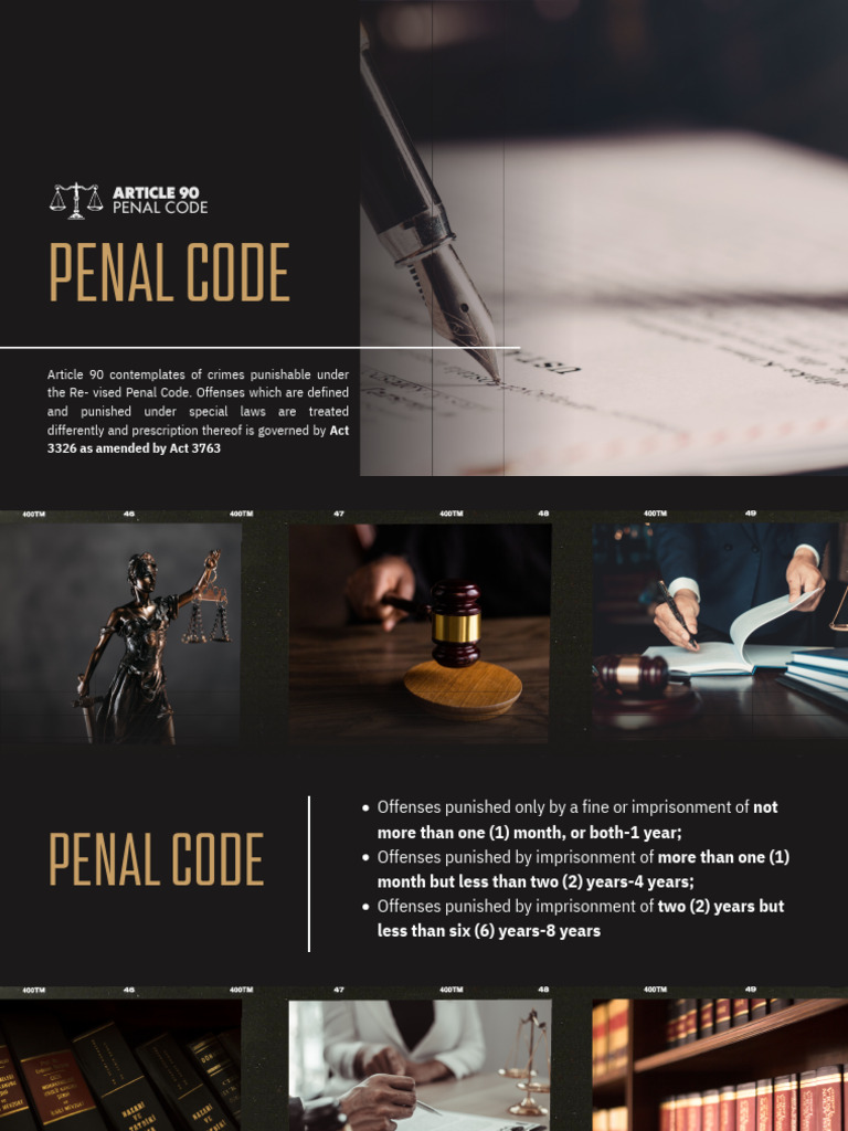 Penal Code | PDF