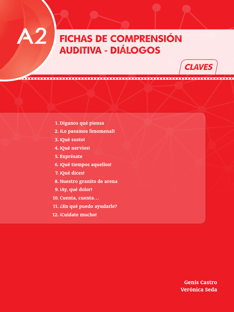 NPrisma A2 Fichas Dialogo Claves | PDF