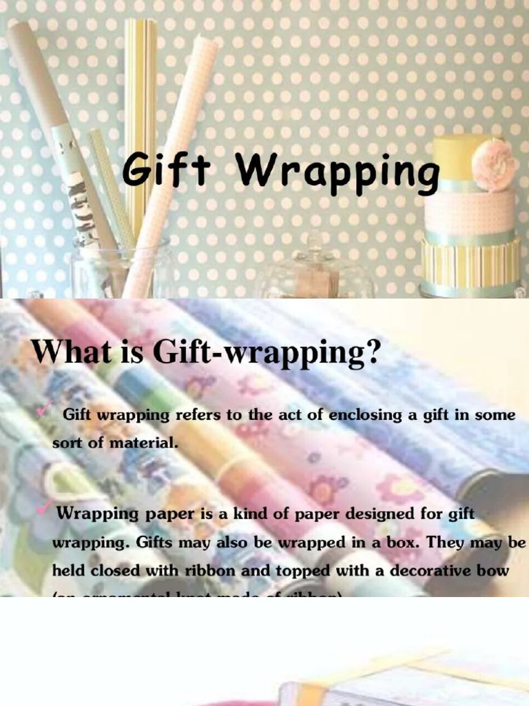 Gift Wrapping | PDF