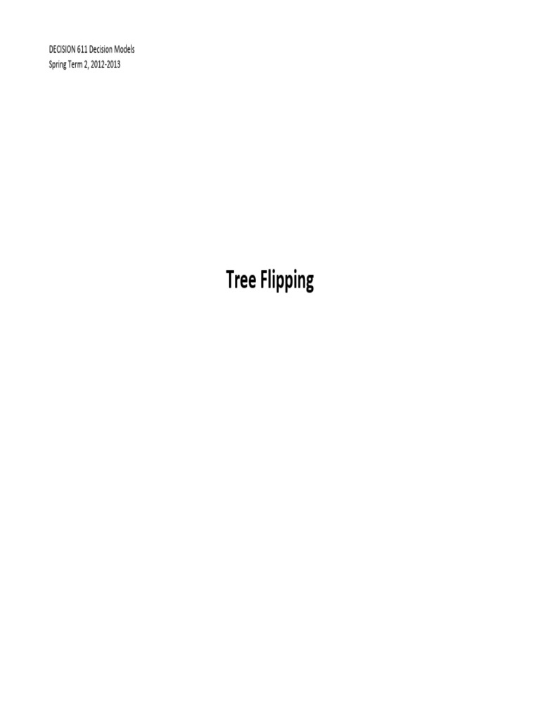 Tree Flipping 2013 | PDF