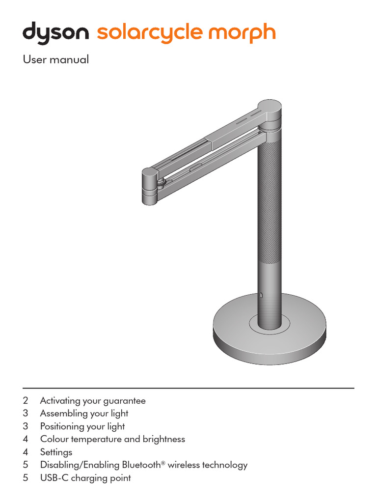 Solarcycle Morph User Manual | PDF