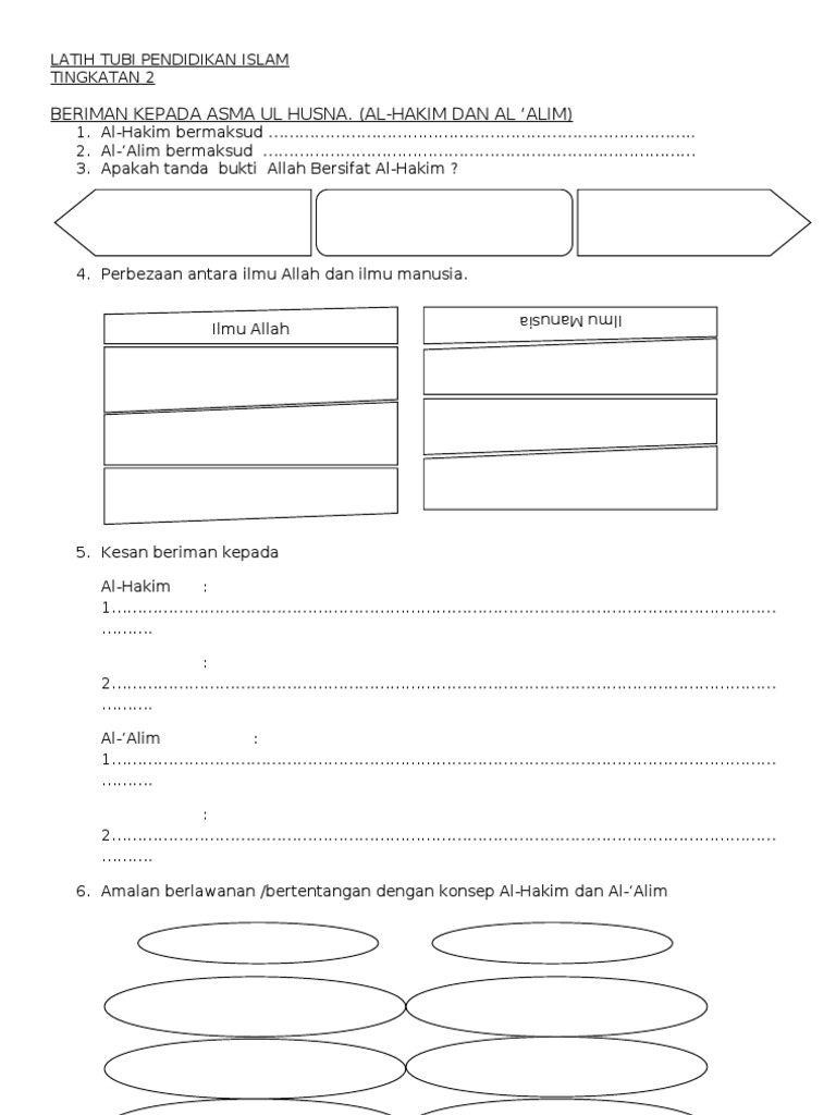 Latih Tubi Pendidikan Islam | PDF