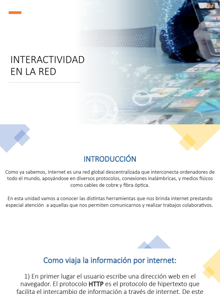 Presentación Interactividad en La Red | PDF
