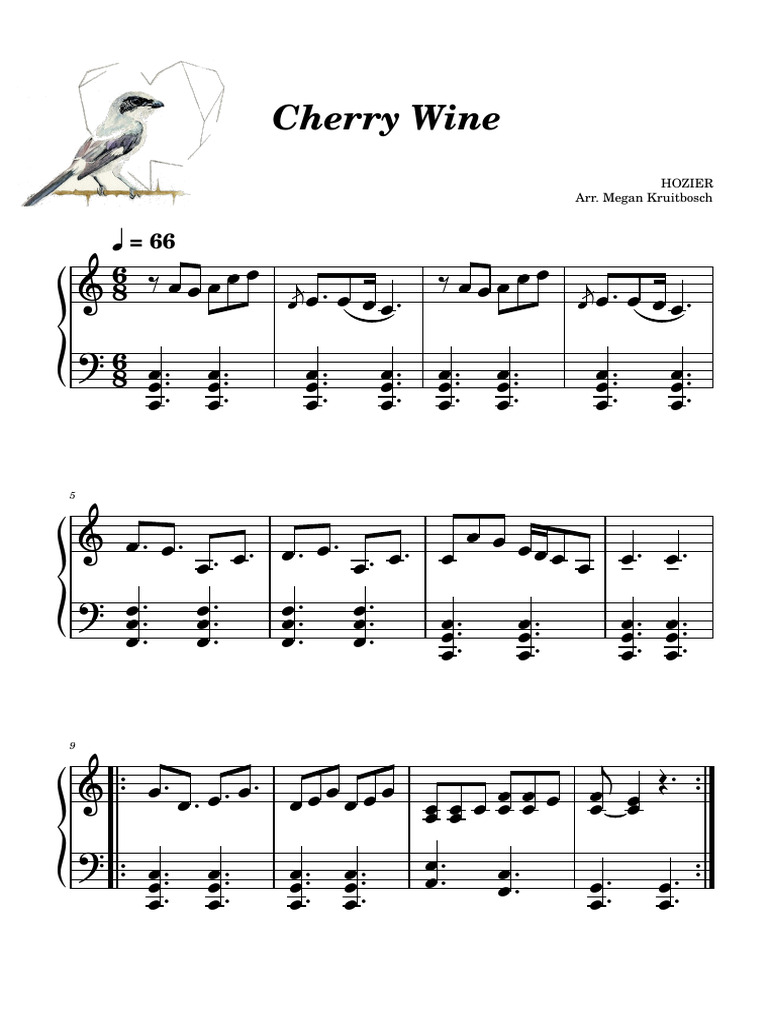 Cherry Aj Wine Hozier Pdf