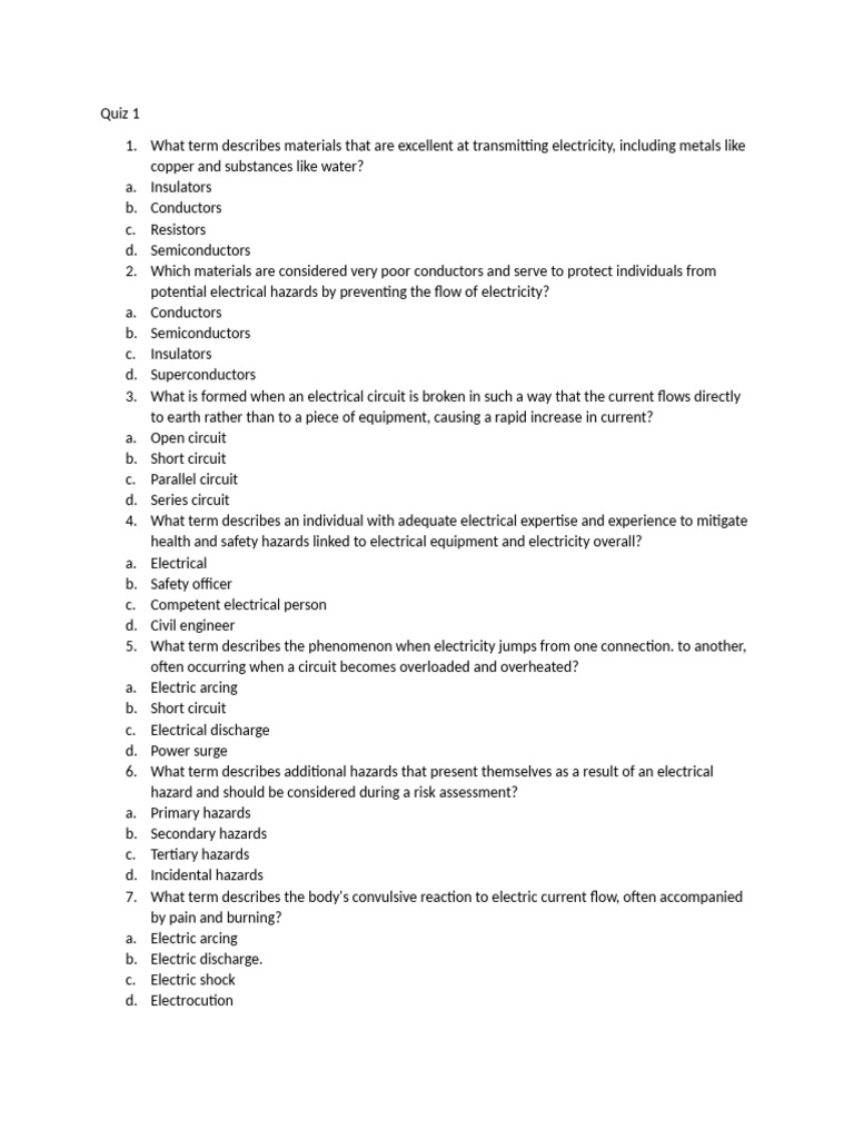 Coshh Quiz 1 &2 | PDF