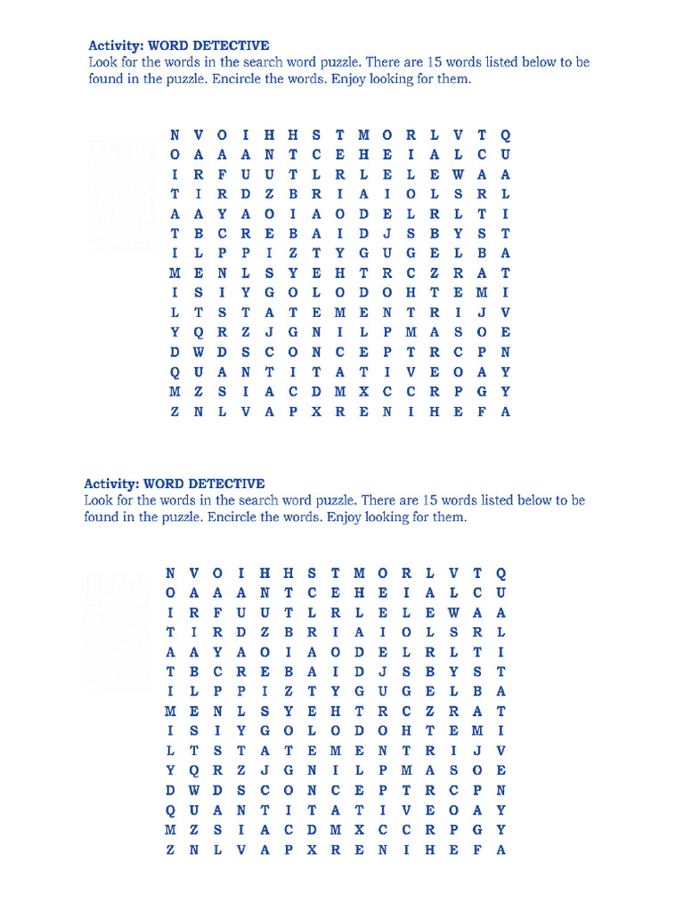 Word Hunt Research | PDF