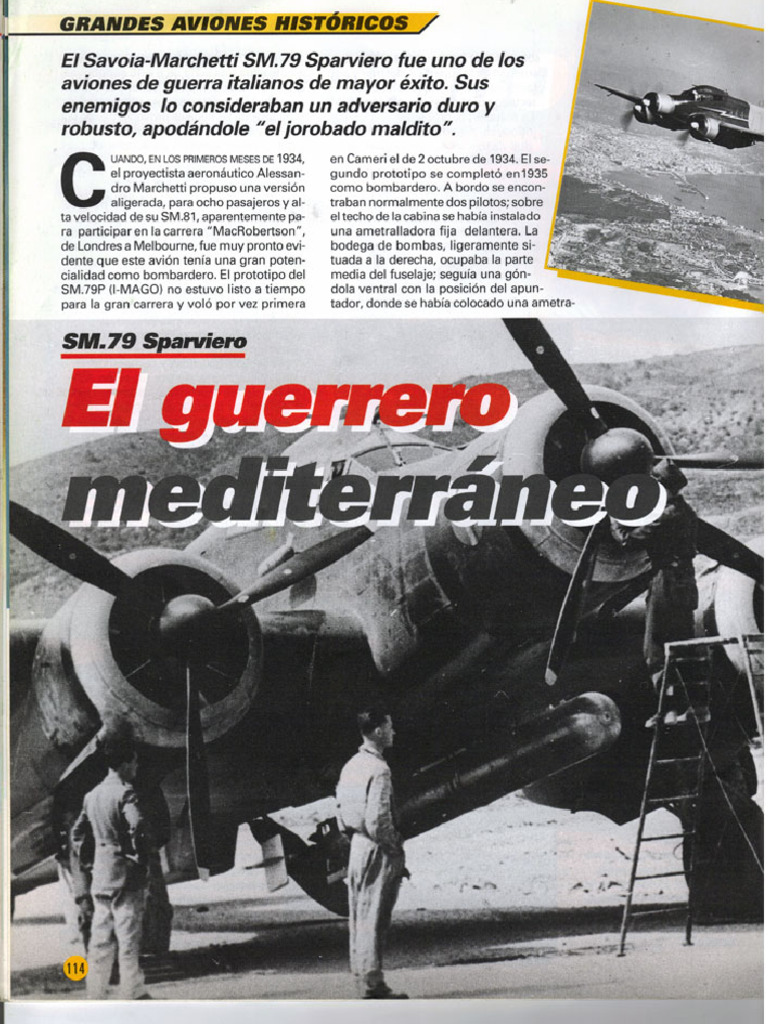 SM 79 Sparviero | PDF