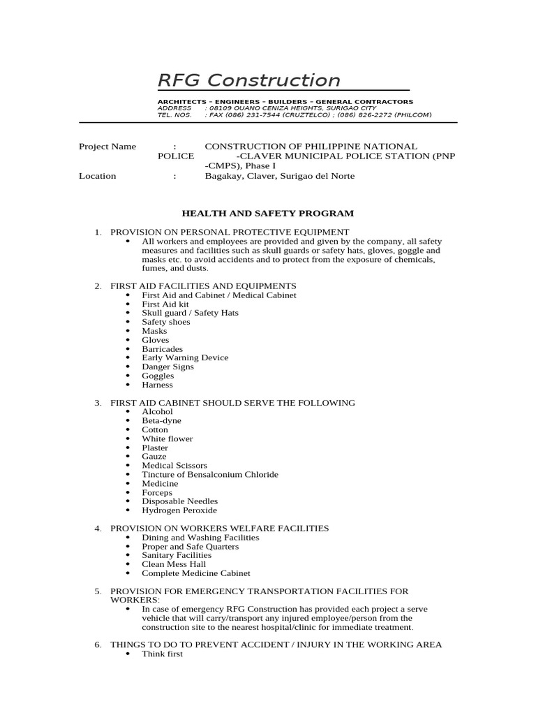 Health&safety Rfg. | PDF