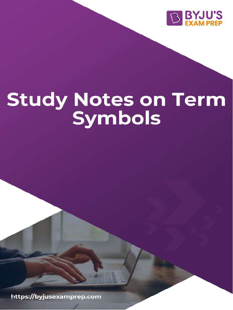 Term Symbols 96 | PDF