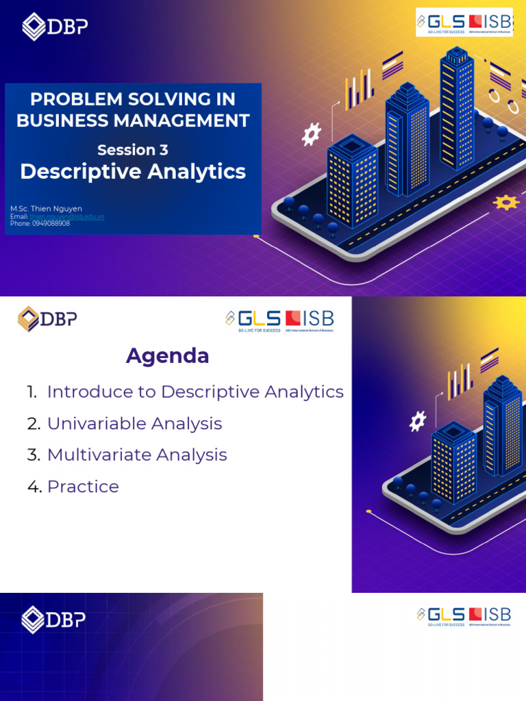 Session 3 - Descriptive Analytics - Thien Nguyen - v1 | PDF | Quantile ...