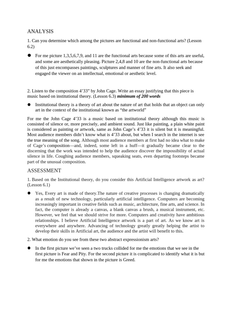 Module 6 Assignment | PDF