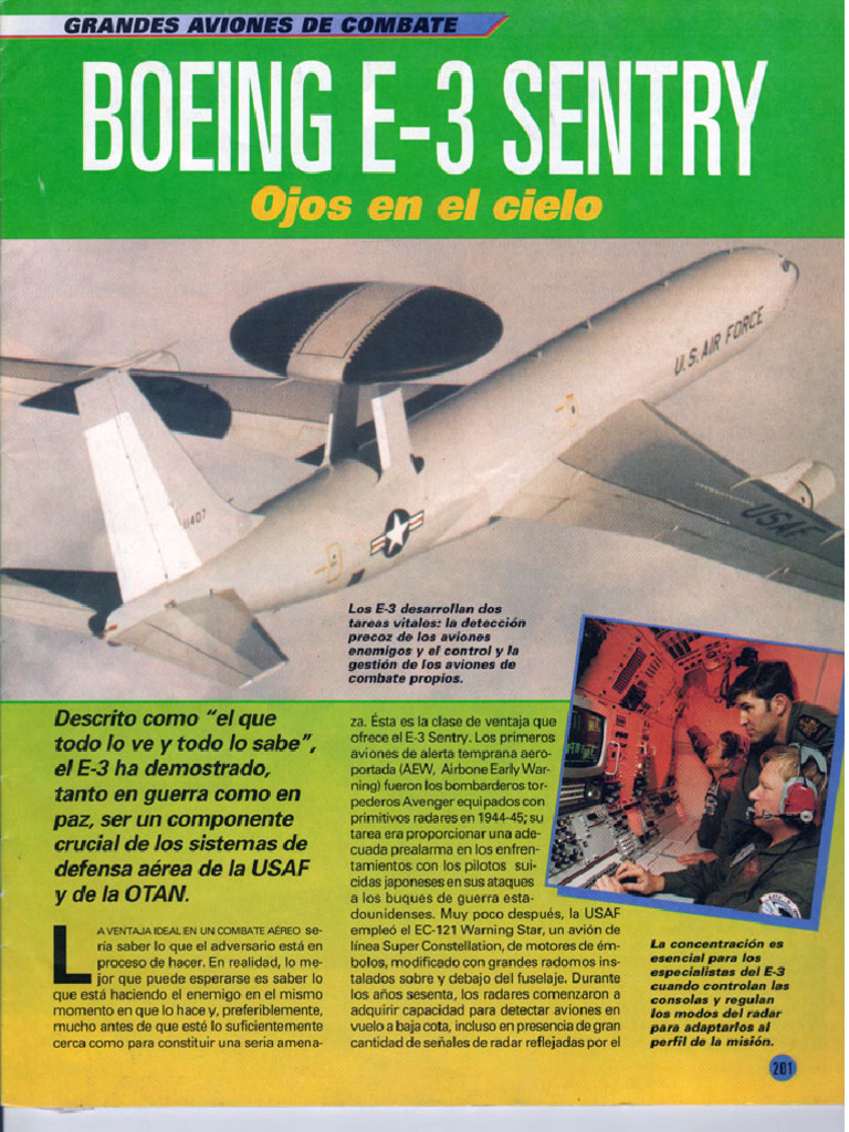Boeing E 3 Sentry | PDF