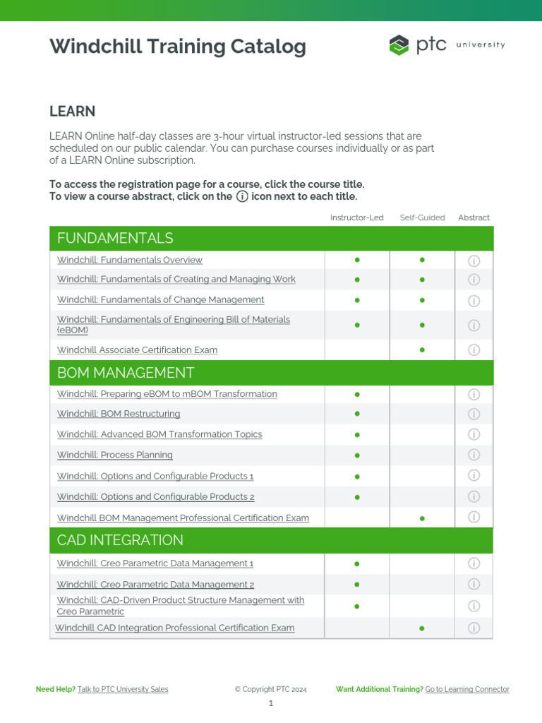 PTC University Windchill Curriculum en - 8 | PDF PTC University Windchill Curriculum en - 8 | PDF