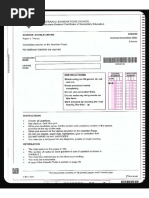 Student BGCSE Exam Past Paper Booklet, Biology | PDF