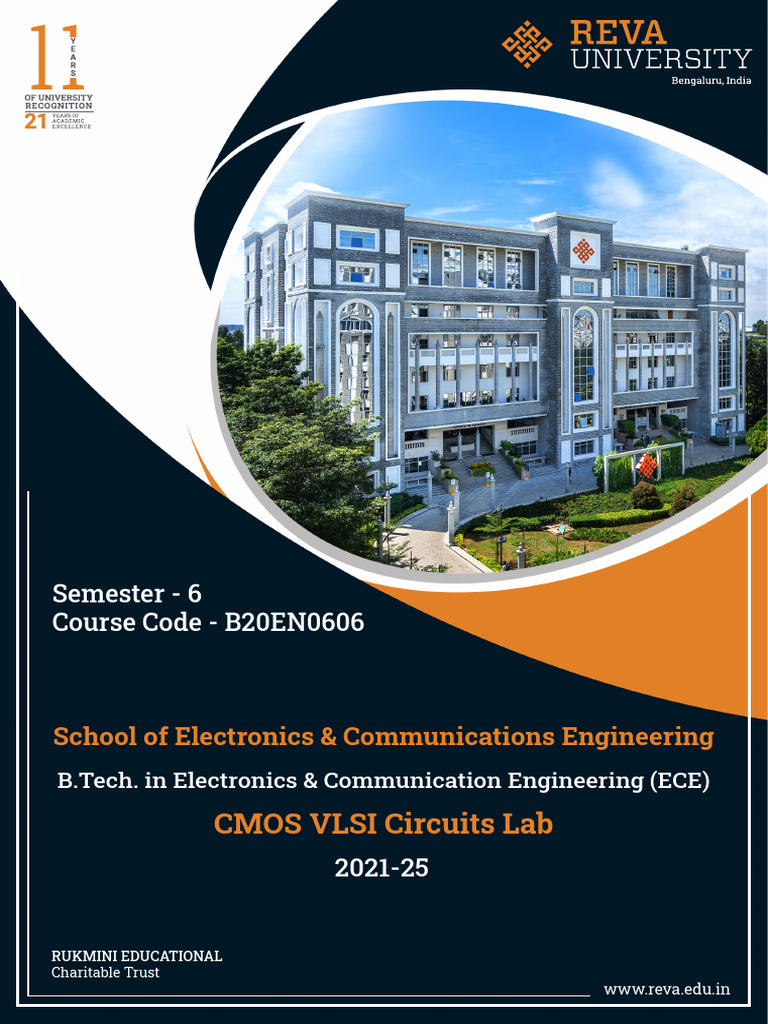 B20en0606 - Cmos Vlsi Circuits Lab | PDF