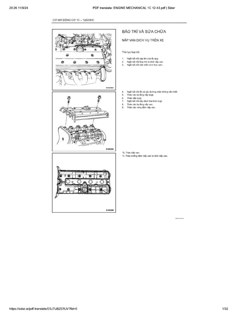 Engine Mechanical Phan 2 | PDF