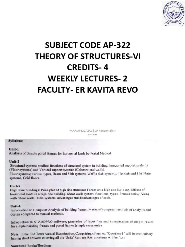 Lecture 1 & 2 | PDF