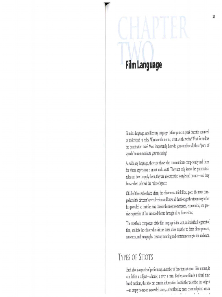 Shot Types Explained | PDF