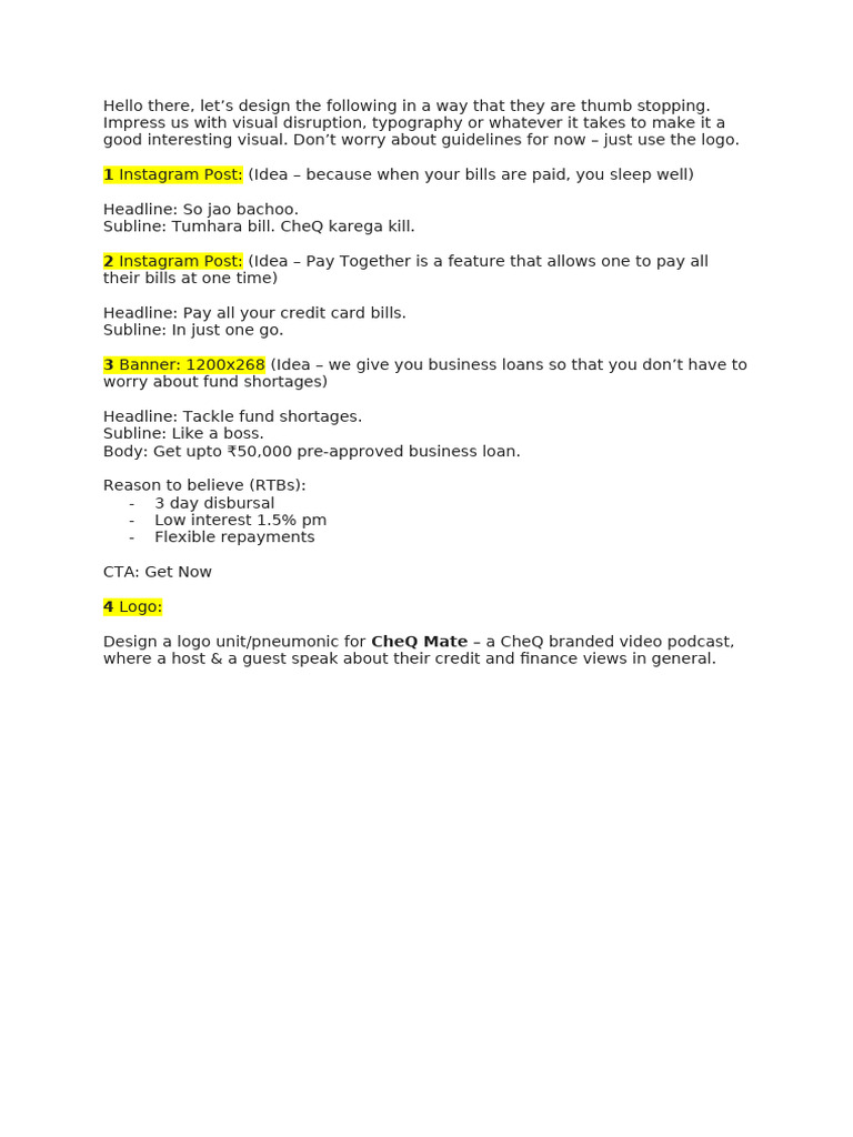 Design Assignment | PDF