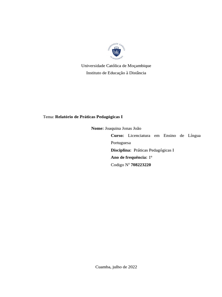 Trabalho de PP S.docx Originl - 072548 | PDF