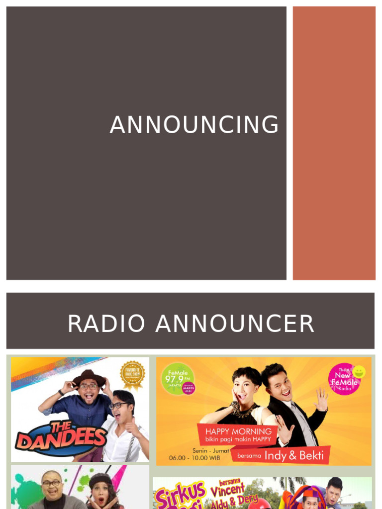 Sesi 5 A Announcing | PDF