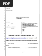Sample Objection To Deposition Notice in California | PDF | Deposition ...