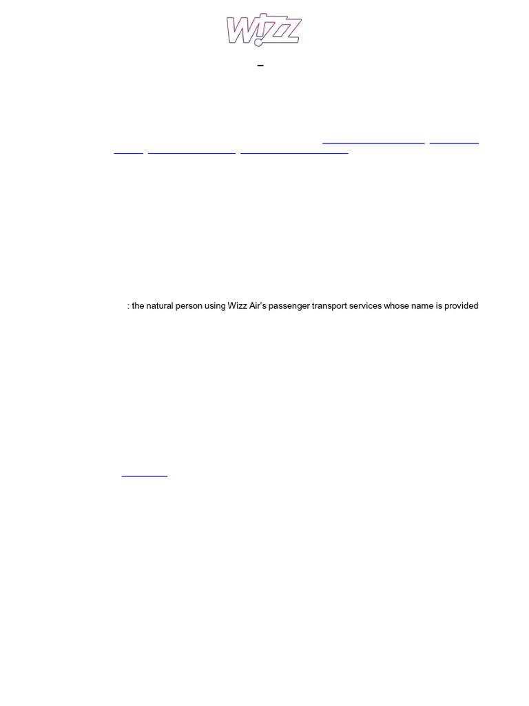 Wizz-Multipass Terms-And-Conditions Clean 06-01 en 902f5614 | PDF ...